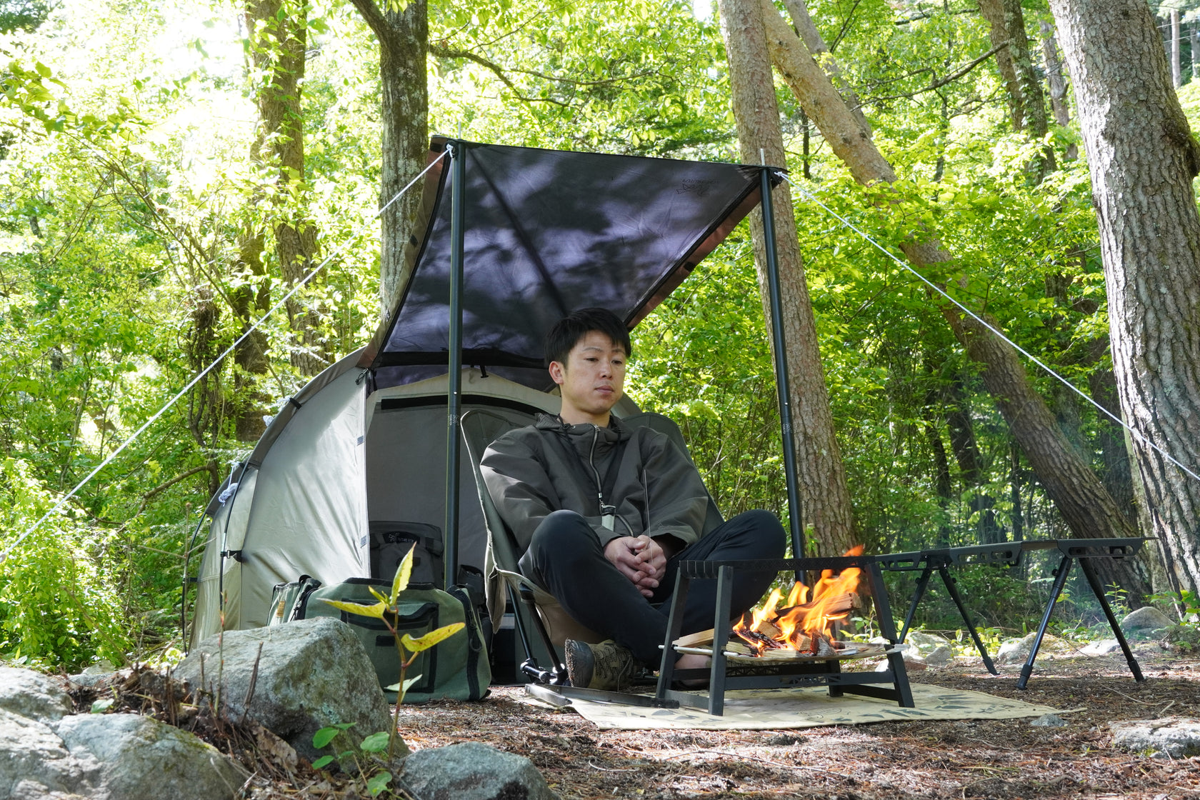 FUTURE FOX FOX-BUCHE フォックス ブッシュ 1-2人用テント【予約販売：12月上旬より順次発送】 – FUTURE FOX-OUTDOOR